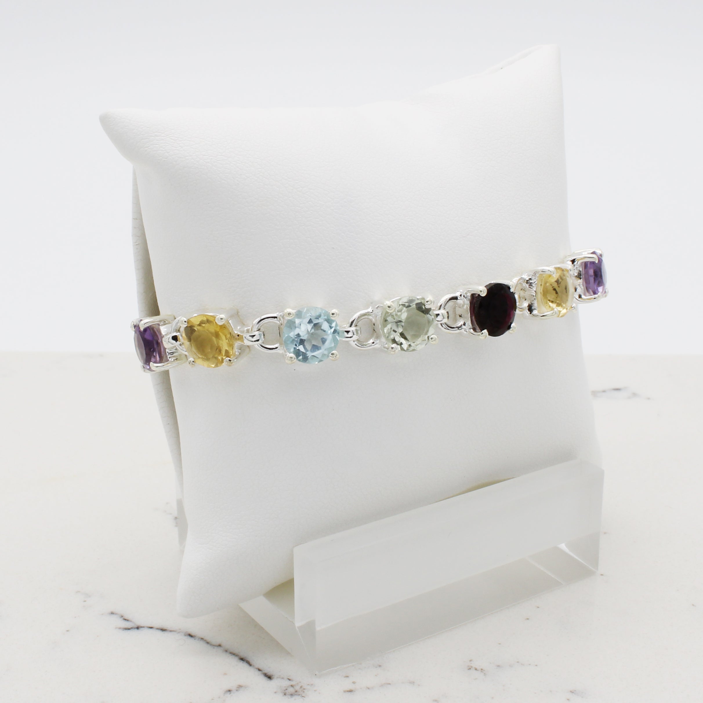 Multi Stone Bracelet – Jantar Jewellery